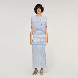 Sandro Langer Rock aus Fantasiestrick