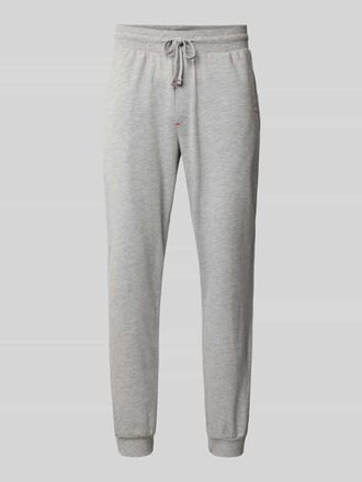 HOM Sweatpants in unifarbenem Design