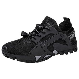 Generic Baskets tendance d&eacute;t&eacute; en maille respirante et confortable &agrave; s&eacute;chage rapide pour femme, Noir, 7 UK 3X-Narrow