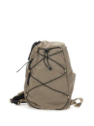 C.P. Company sac à dos à lien de resserrage - Marron