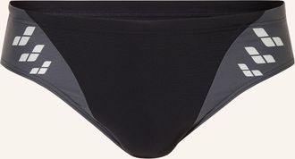 Arena Badeslip Arena Steplogo Mit Uv-Schutz 50+ schwarz