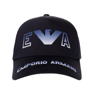 Emporio Armani Homme, Accessoires, Bleu, Taille: ONE Size Chapeaux & Bonnets Bleus par