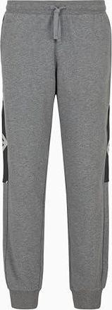 Emporio Armani Pants with Cuffs Pantalon de survêtement, Gris mélangé médium, M Homme