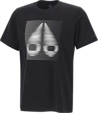 Moose Knuckles Homme, Tops, Noir, Taille: XL Raydaze T-shirt