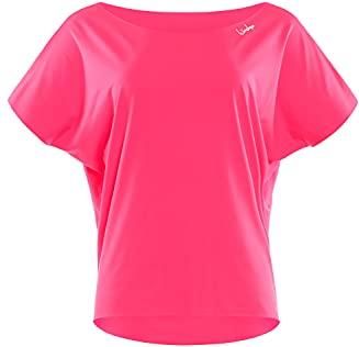 Winshape Dt101 D&eacute;bardeur de Danse Fonctionnel pour Femme T-Shirt, Rose Fluo L