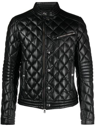 Moncler veste Zancara &agrave; design matelass&eacute; - Noir