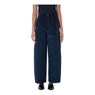 R&oacute;he Berber Barrel Leg Hose - - Trousers - Damen - Blau - 2XS
