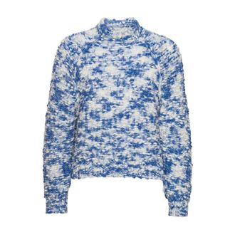 Henrik Vibskov Femme, Pulls, Bleu, Taille: 40 FR Pull à col montant texturé