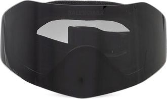 Balenciaga lunettes de ski shield - Noir