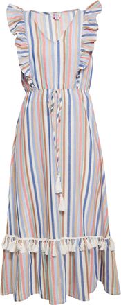 Izia Kleid Damen Blau Mehrfarbig