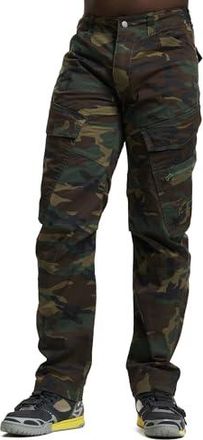 Brandit Adven Slim Fit Pants, color: woodland, size: XL