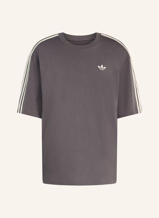 adidas Originals Adidas Originals Oversized-Shirt 3-Streifen braun