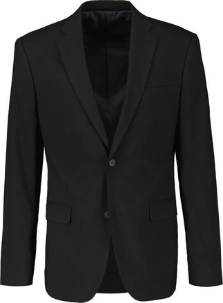 Lerros Woven Blazer - - Jackets - Herren - Schwarzk - 5XL