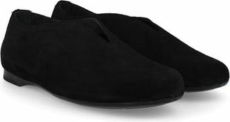 Lince Lince Chaussures d&eacute;collet&eacute;es confortables, semelle en caoutchouc, semelle int&eacute;rieure en gel amovible, I53301, fabriqu&eacute;es en Espagne, Daim noir, 39 EU