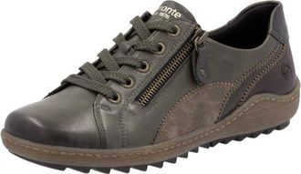 Remonte Damen Schnürer R1439-52 grün Gr. 38