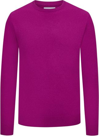 Tom Rusborg Leichter Kaschmirpullover mit Rundhalsausschnitt in