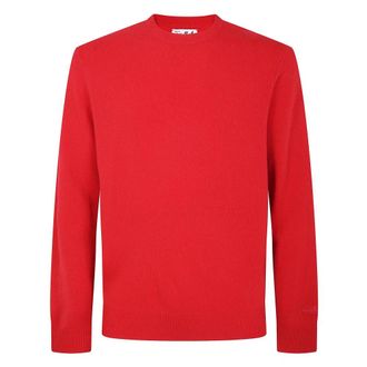 MC2 Saint Barth Round-Neck Strickwaren - - Knitwear - Herren - Rot - XL