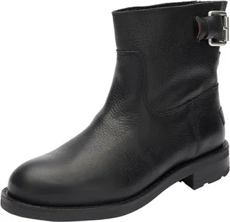 Shabbies Amsterdam Amsterdam Femme Alyd Bottines à la Cheville, Noir, 42 EU