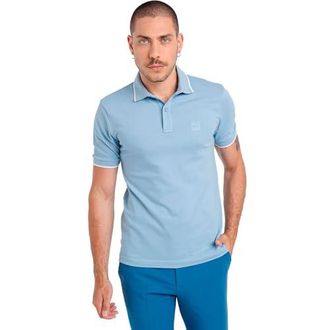 BOSS Hommes Passertip Polo Slim en piqu&eacute; de Coton Stretch