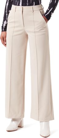 Ichi Damen Ihkate Office Wide Pa Lässige Business-Hose, 151308/Doeskin, XS EU