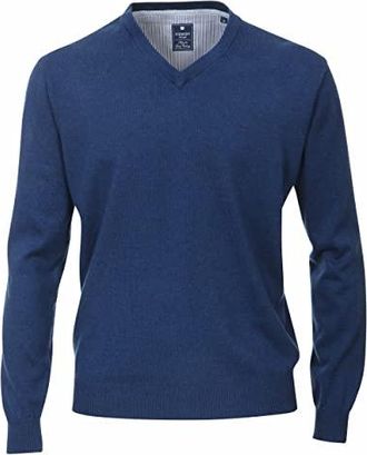 Redmond Pull uni, bleu moyen, 6XL