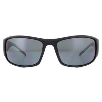 Bolle Sonnenbrille King 12573 Matt Schwarz TNS Grau Polarisiert
