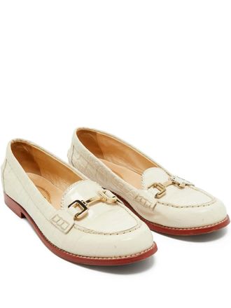 Tod's Loafer mit Pr&auml;gung - Nude