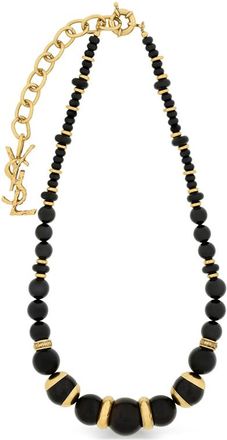 Saint Laurent Loulou Beaded Necklace