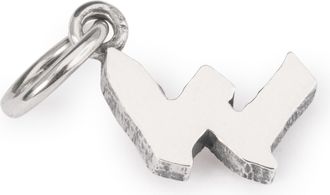 Trollbeads Buchstaben Anhänger für Armband Kette Schlüsselanhänger Geschenkidee Sterlingsilber (W)