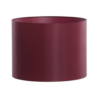 Light & Living Abat-jour - Imani - rouge - textile - &oslash; 30cm - - Light&living