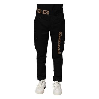Dolce & Gabbana Cargo Freizeithose - - Trousers - Herren - Schwarzk - XS
