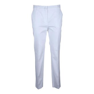 Max Mara Straight Hosen - - Trousers - Damen - Wei&szlig; - XL