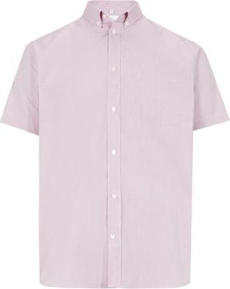 Au Printemps Paris Chemise manches courtes en popeline de coton