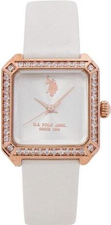 U.S.Polo Association Uhr USP8476RG Wei&szlig;