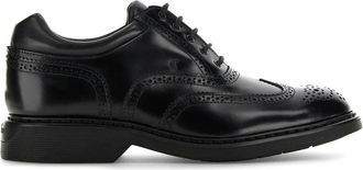 Hogan Homme, Chaussures, Noir, Taille: 39 1/2 EU H576 Chaussure &agrave; lacets