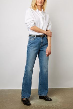 Gerard Darel Jean bootcut &agrave; strass - COLINE - Nuage