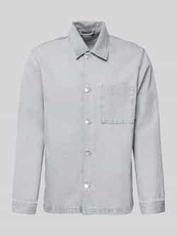 Marc O'Polo Denim Regular Fit Hemdjacke aus reiner Baumwolle