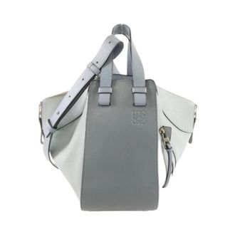 Loewe Pre-owned Sac bandouli&egrave;re Hammock Small en cuir - Femme - Pre-owned - Bleu - Taille: ONE Size