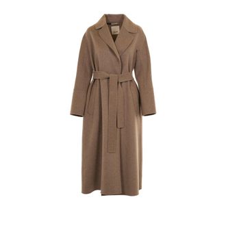 Max Mara Elisa Mantel - - Coats - Damen - Grau - L