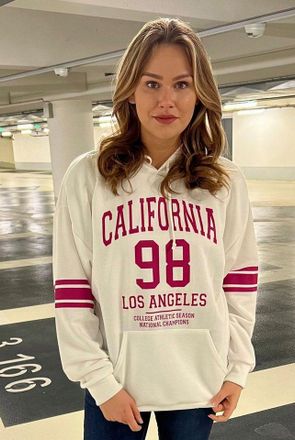 Worldclassca Hoodie Worldclassca Damen Oversized Hoodie Kapuzenpullover Sweatshirt Langarm