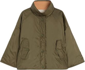 Max Mara Femme, Vestes, Vert, Taille: 34 FR Veste Réversible Rembourrée en Luxepad