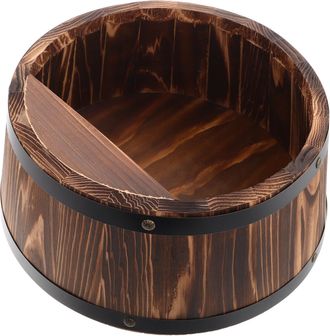 BESPORTBLE Baluue Vintage Wandregal Whiskyfass Weinflaschenhalter Wandmontage Rustikales Getr&auml;nkefass Regal f&uuml;r Heimbar Wohnzimmer Dekor Platzsparend Einfache In