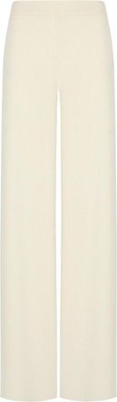 Marella PANTALON TREFOLO BLANC MARELLA