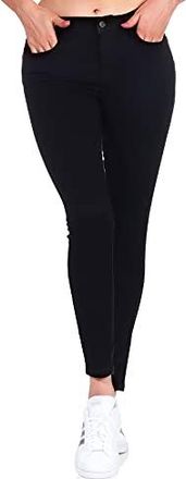 Vero Moda Vmseven Nw S Shape Up Jeans Vi506 Noos, Jean slim Femme, Noir (Black), W22/L32 (Taille fabricant: X-Small)