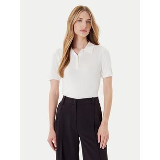 Calvin Klein Poloshirt LV044C341G Wei&szlig; Regular Fit