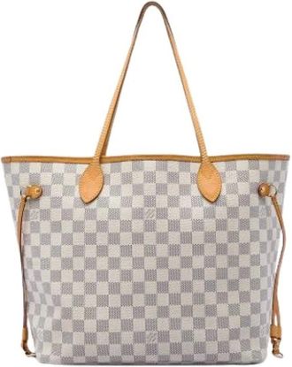 Louis Vuitton Pre-owned Neverfull MM - Femme - Pre-owned - Blanc - Taille: ONE Size