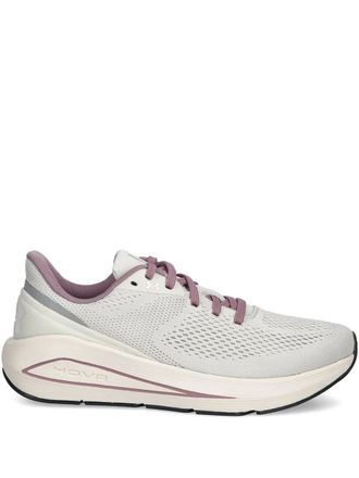 Under Armour baskets à détail perforé - Gris