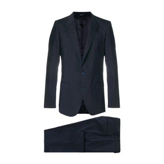 Dolce & Gabbana Blaues Anzug f&uuml;r M&auml;nner - - Suits - Herren - Blau - M