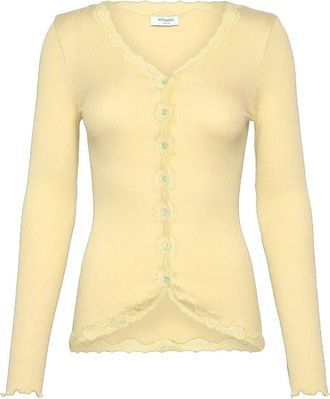 Rosemunde Femme, Pulls, Jaune, Taille: 40 FR Cardigan