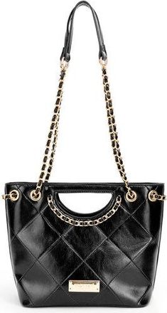 Monnari Handtasche TORIMP0-24Z-BAG4310-KM20D000 Schwarz